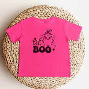 Halloween Toddler Shirt, Lil Boo Toddler Shirt, Baby Retro Halloween ...