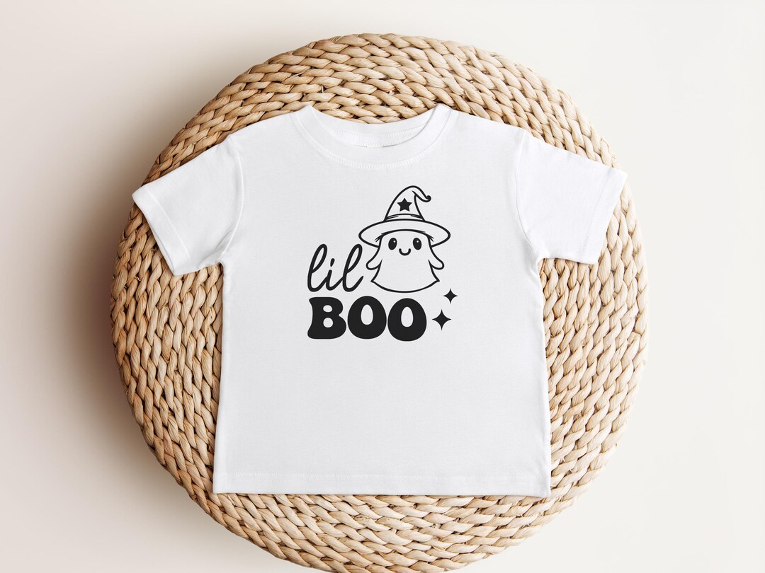 Halloween Toddler Shirt, Lil Boo Toddler Shirt, Baby Retro Halloween ...