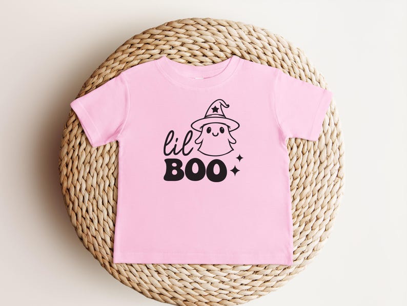 Halloween Toddler Shirt, Lil Boo Toddler Shirt, Baby Retro Halloween ...
