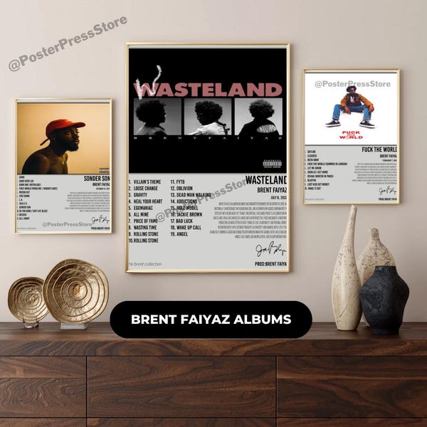 Brent Faiyaz Wall Poster - Etsy