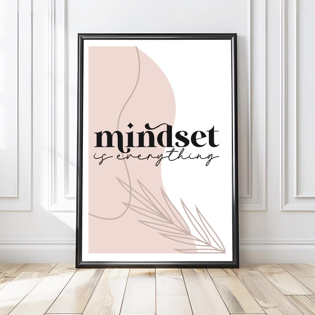 Boho Inspirational Wall Art, Boho Mental Health Poster, Self Love Wall ...