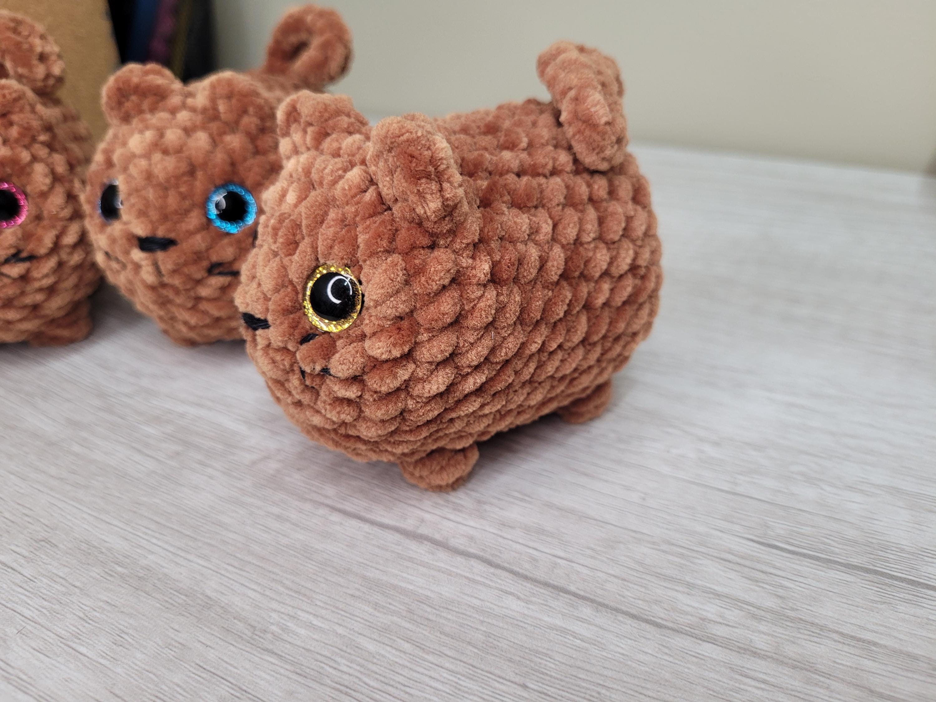 Loaf Kitten No Sew Crochet Pattern - Etsy