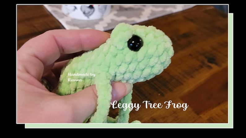 Leggy Tree Frog Crochet Pattern - Etsy