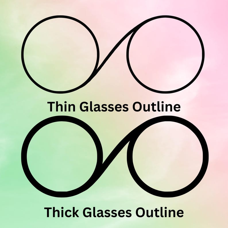Wicked Glasses SVG File, Elphaba Glasses Svg File, Wicked Digital ...