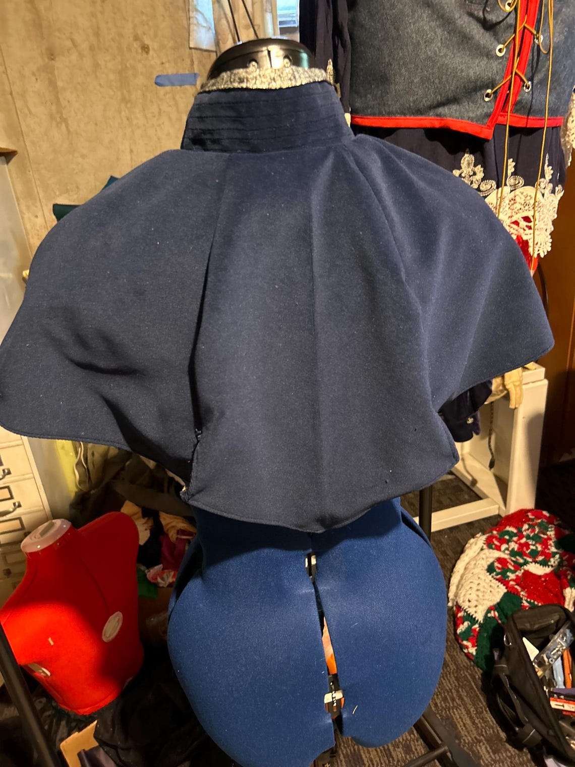 Navy Blue Capelet - Etsy