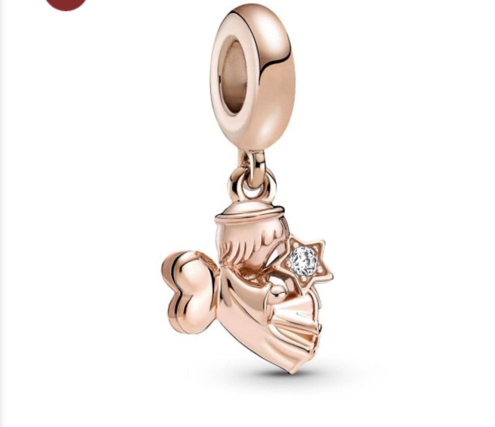 Pandora Heart Winged Angel Dangle Charm, Rose Gold-plated - Etsy