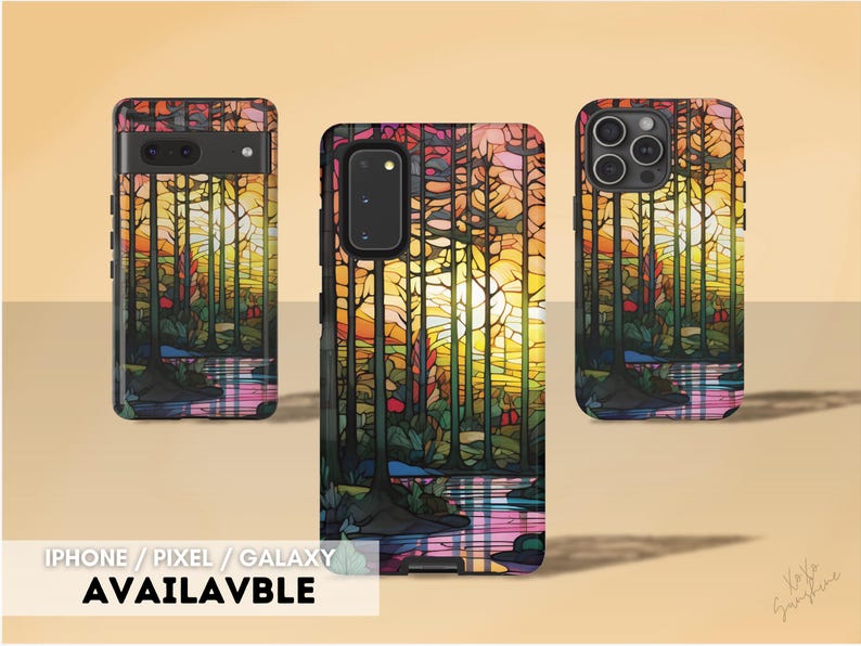 Nature Forest Phone Case for iPhone 12 13 14 15 Mini Plus Pro Max ...