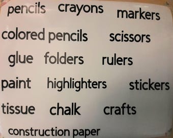 Classroom Labels Real Photos Signs for Classroom, Classroom Decor ...