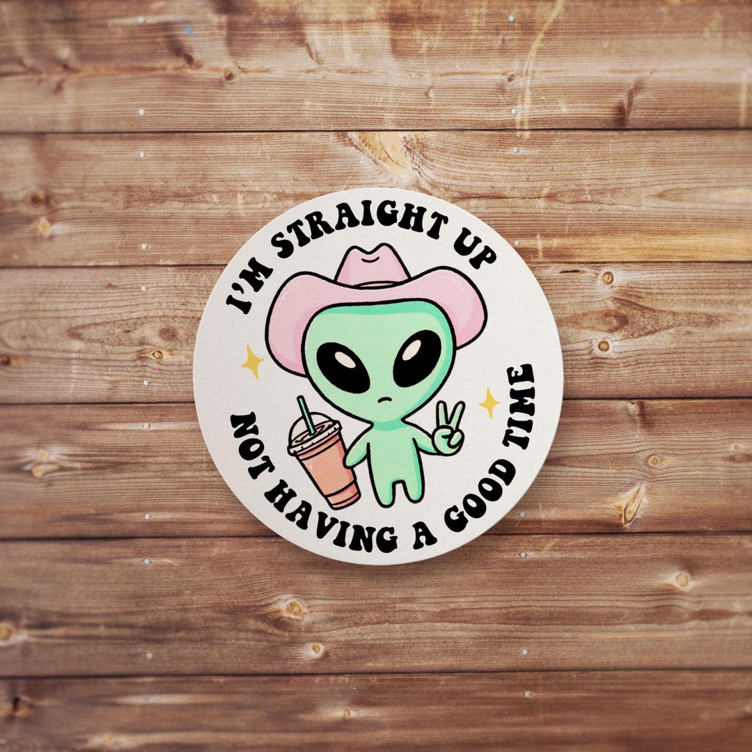 Not Having A Good Time Meme Sticker, Funny Sticker, Funny Meme Decal ...