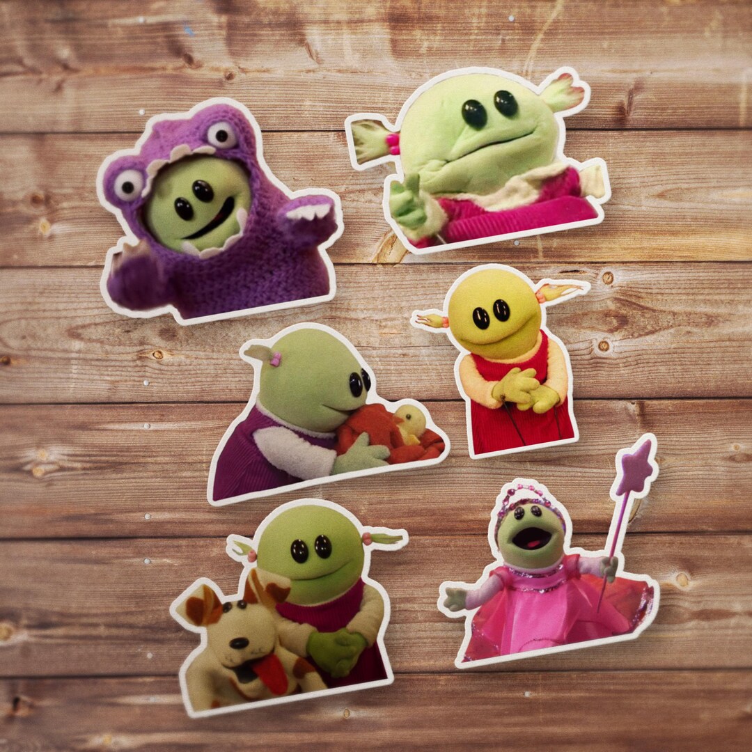 Who's That Wonderful Girl Sticker Pack, Lil Birdie, Monster, Mona ...