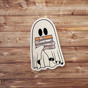 Reading Ghosts Book Stickers | Booktok Reader Tbr Humor Waterproof ...