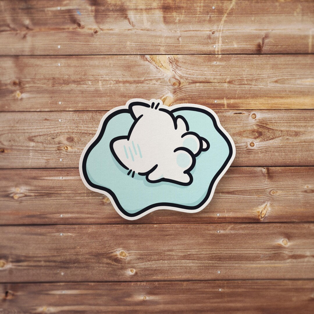 Crying Cat Sticker, Funny Sticker, Funny Meme Decal for Water Bottles ...