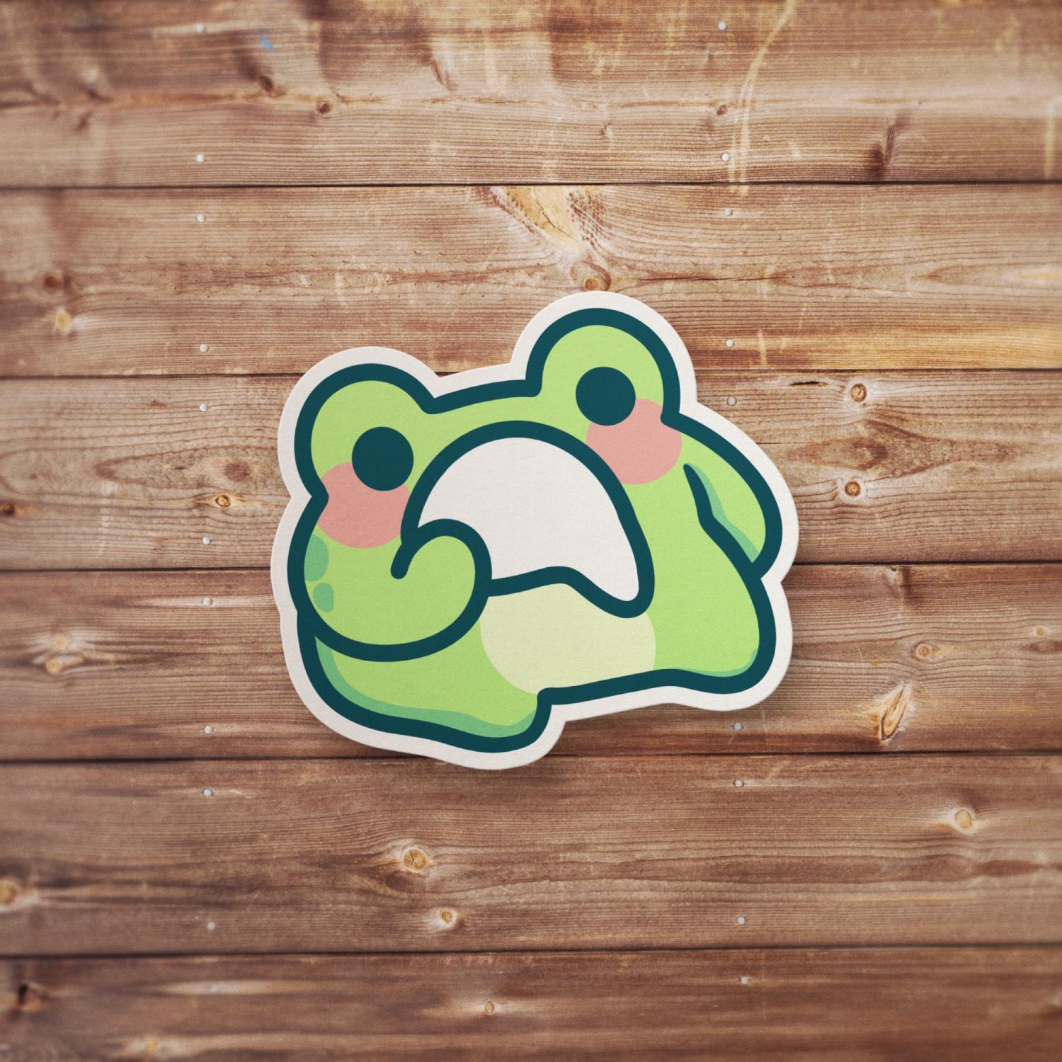 Frog Sticker Pack – Cute Funny Frog and Toad Doodle Vinyl Stickers for ...