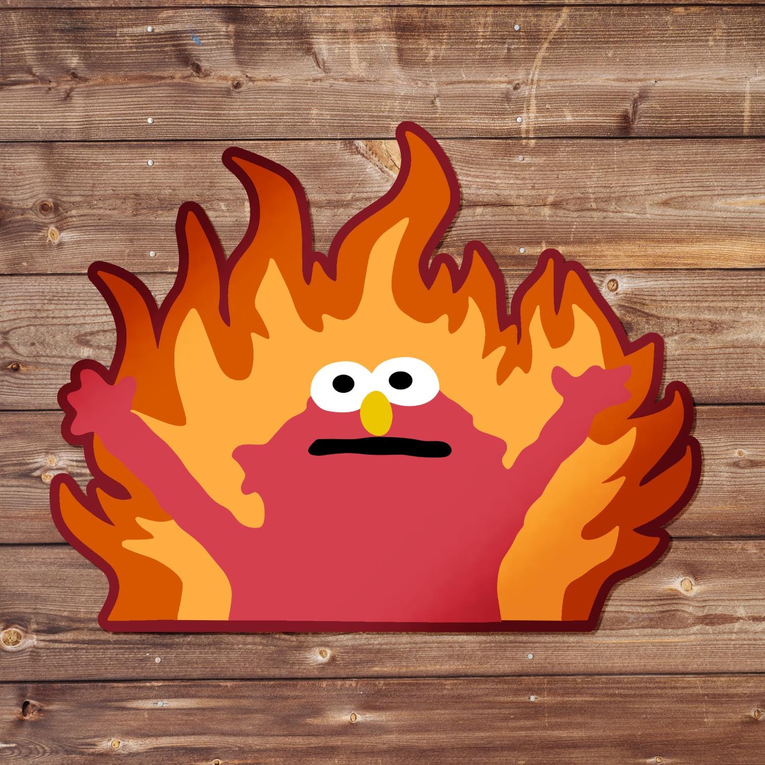 Hellmo Meme Sticker, Funny Sticker, Funny Meme Decal for Water Bottles ...