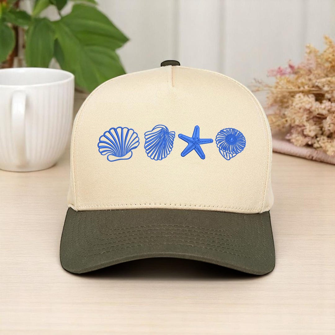 Seashell Trucker Hat