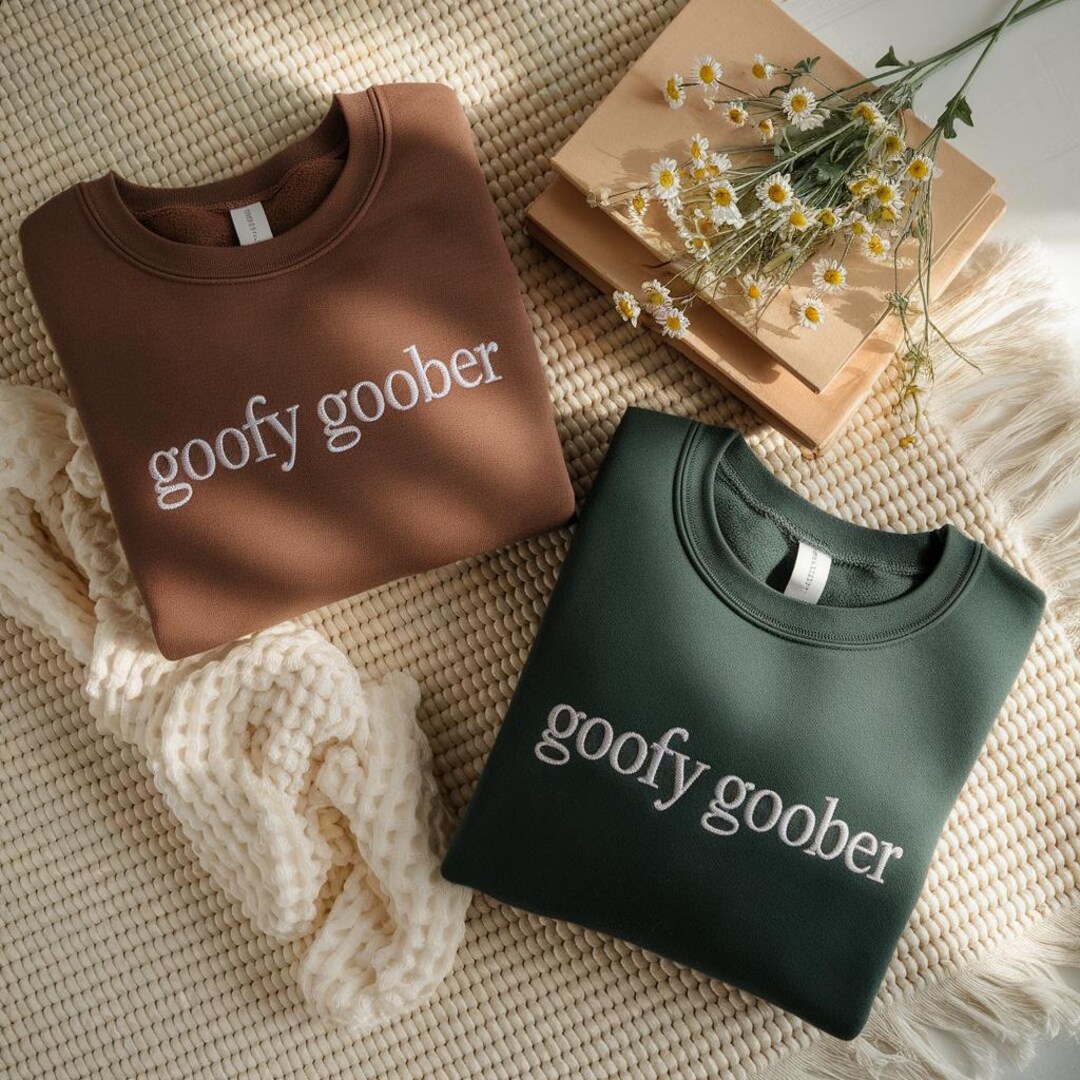 Embroidered Goofy Goober Tee, Viral Meme Spongebob Inspired Shirt - Etsy