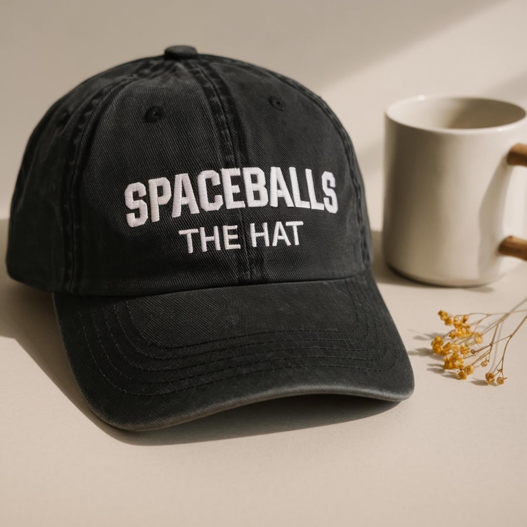 Spaceballs the Hat Embroidered Baseball Washed Hat ,cap Gift - Etsy