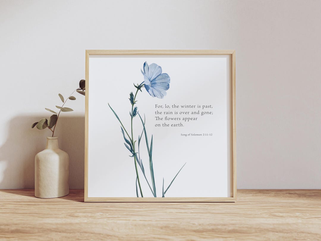 Watercolor Inspirational Quote Wall Art, Flower, Digital Art, Digital ...