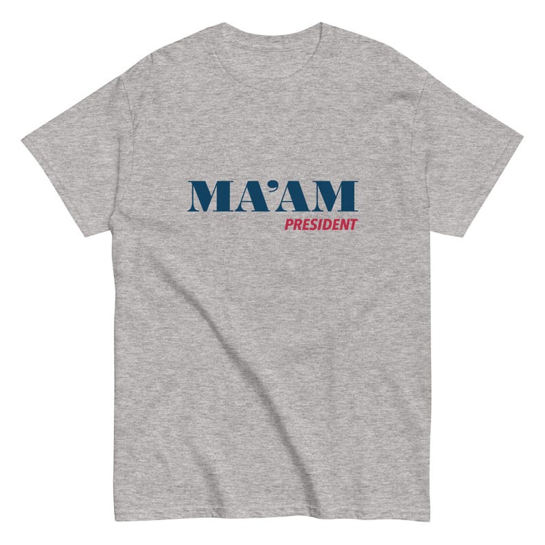 Madam President Tee Kamala Harris T Shirt Presidential Campaign Shirt ...