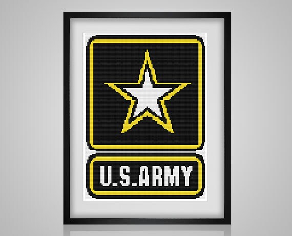 Us Army Cross Stitch Pattern - Etsy UK