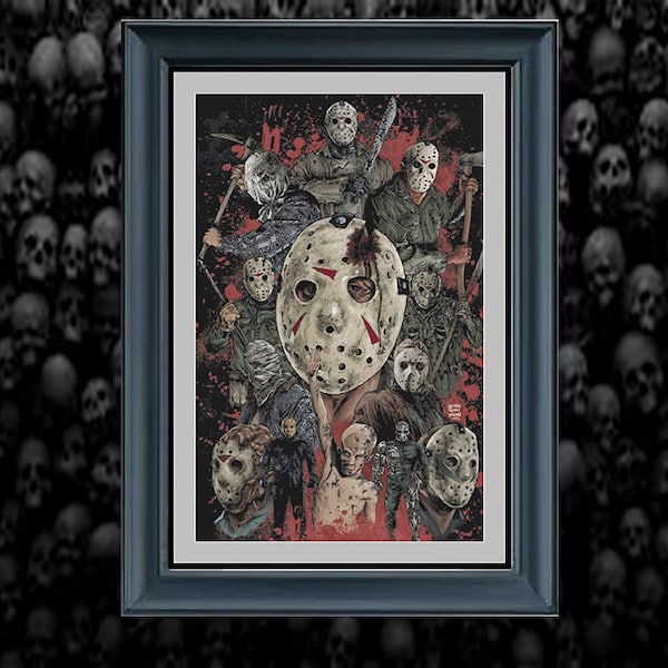 Serial Killer Cross Stitch - Etsy