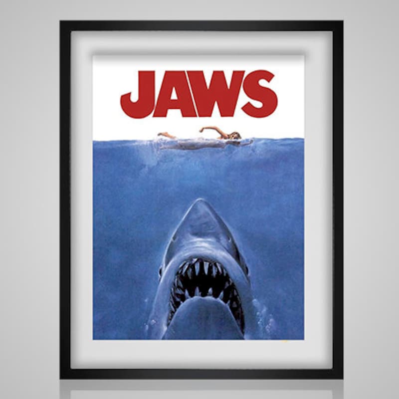 Jaws Embroidery - Etsy