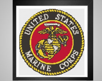 Cross Stitch Marine Pattern - Etsy
