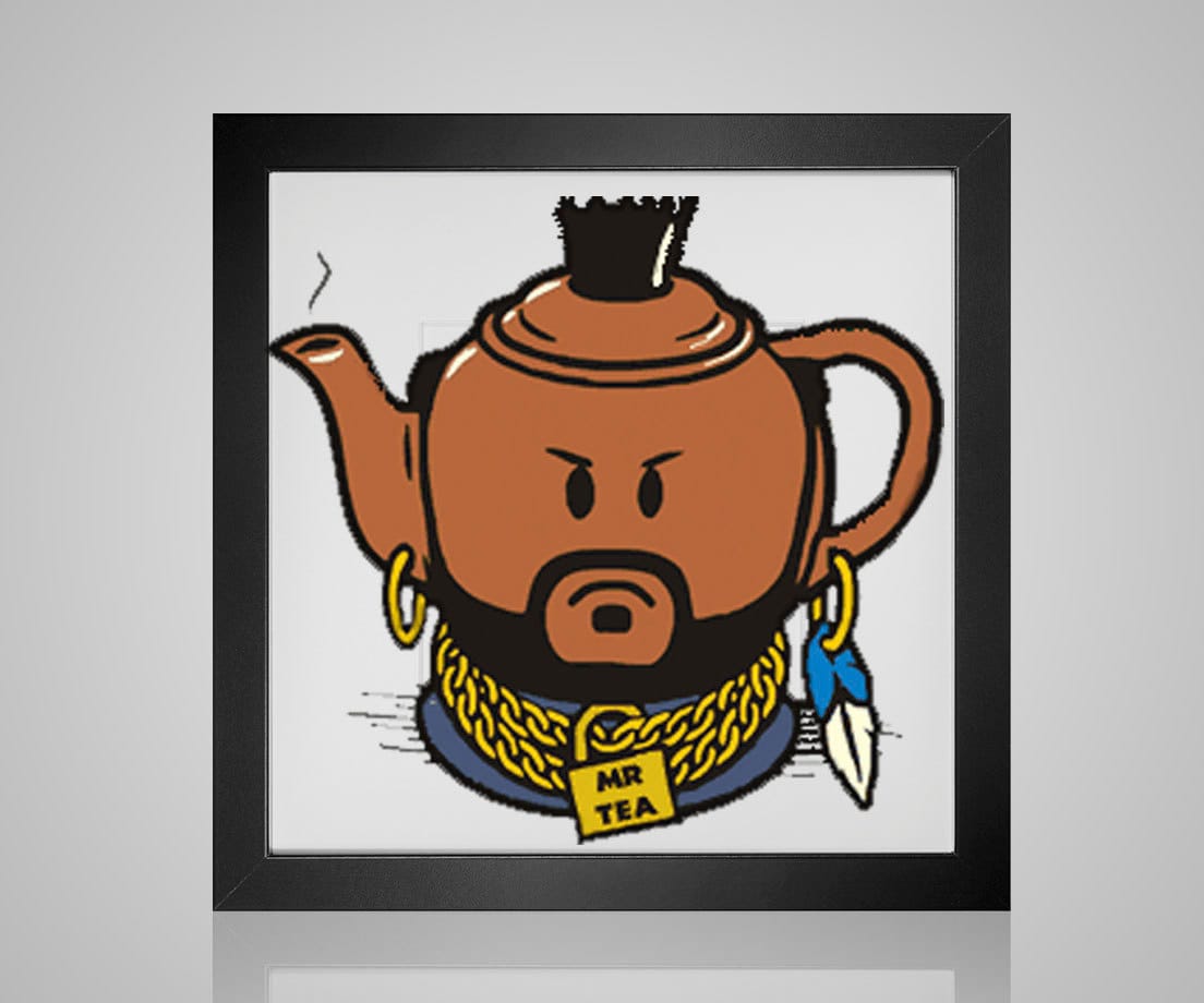 Mr Tea - I Pitty the Brew - Silly Teapot - Downloadable PDF Cross ...