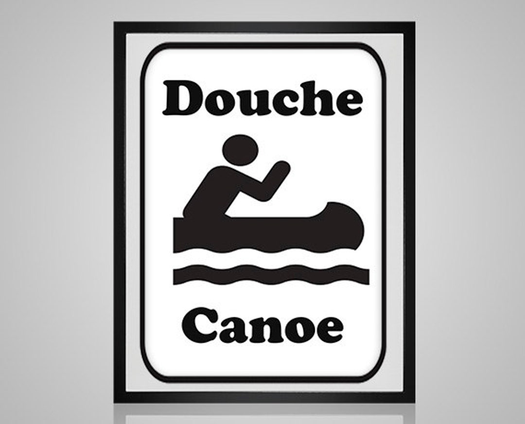 Cross Stitch Pattern Douche Canoe Funny Adult Saying Subversive Witty ...