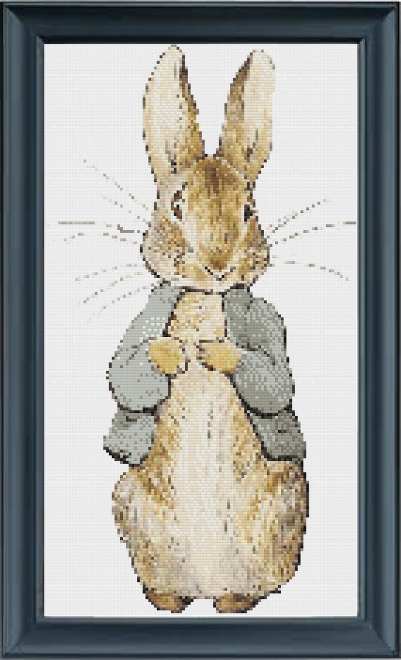 Peter Rabbit - Cottontail Beatrix Potter Children's Tale Book Bunny ...