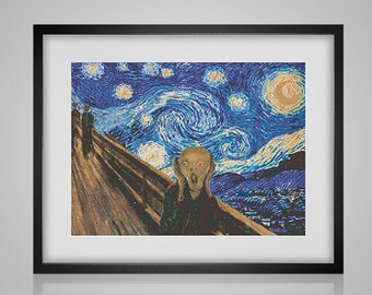Van Gogh the Scream | Etsy