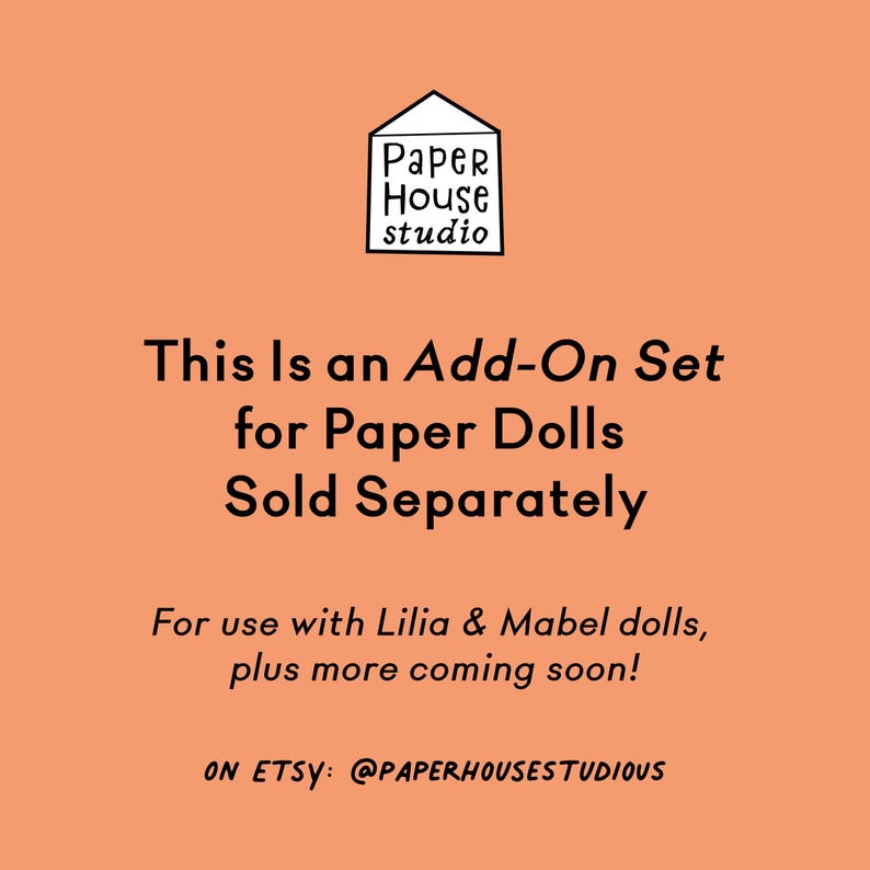 Printable Camping Add-on Set for Alex, Lilia, Mabel Paper Dolls DIY ...