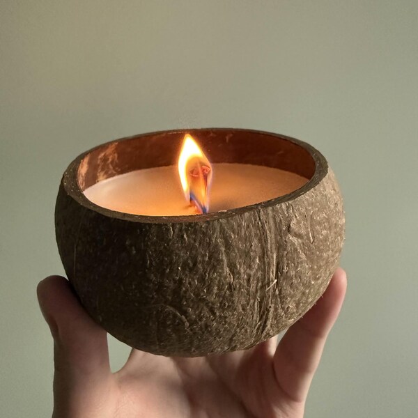 Coconut Candle - Etsy