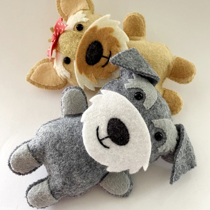 Felt Dog Pattern - Etsy