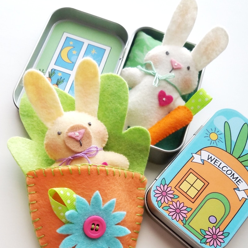 Felt Easter Bunny - Etsy