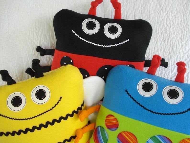 Toy Sewing Pattern PDF Epattern for Beetle Bee and Ladybug - Etsy Canada