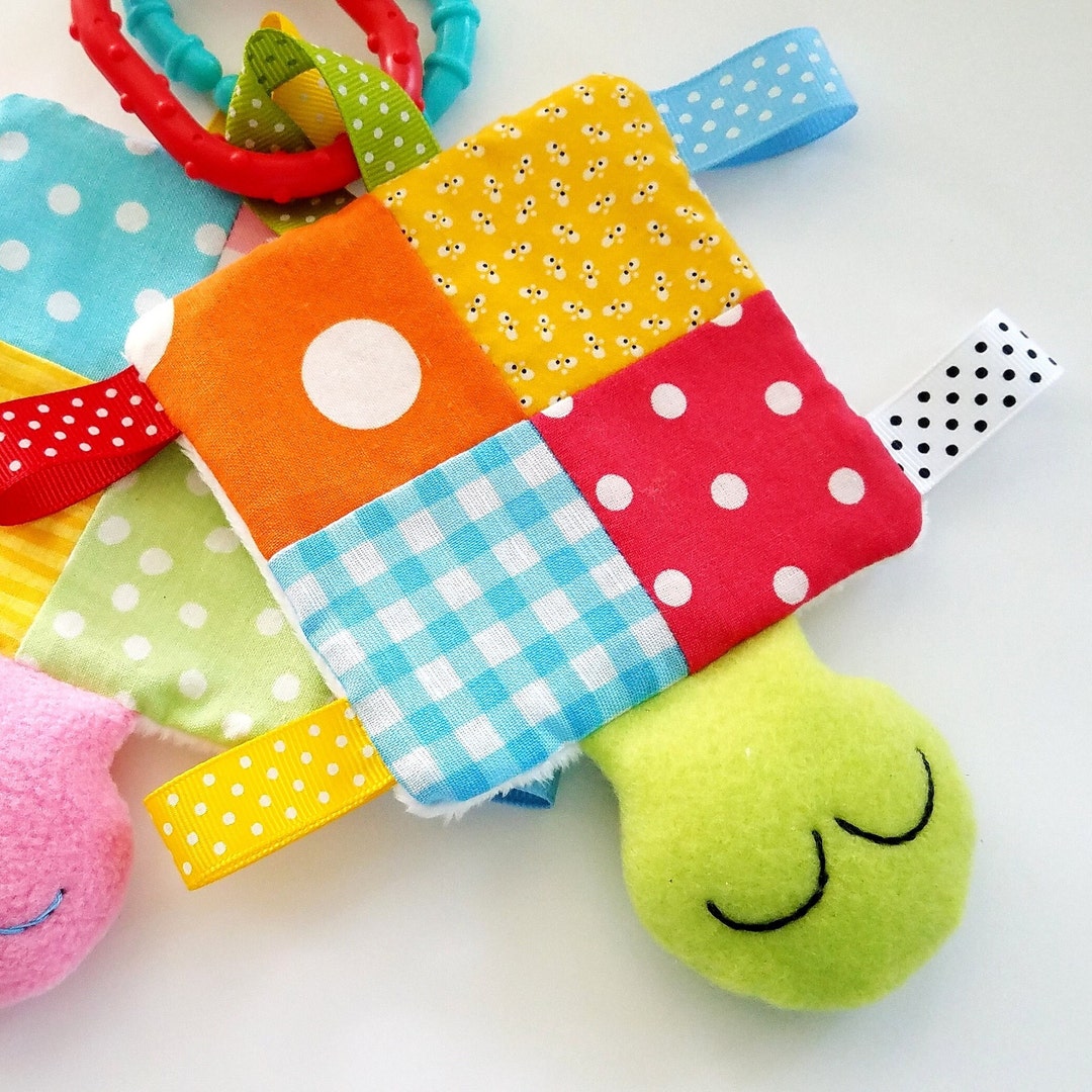 Turtle Crinkle Baby Softie Toy Sewing Pattern - PDF Epattern - Fleece ...