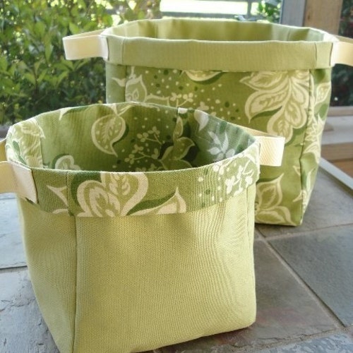 Container Sewing Pattern PDF E-pattern for Fabric Storage | Etsy