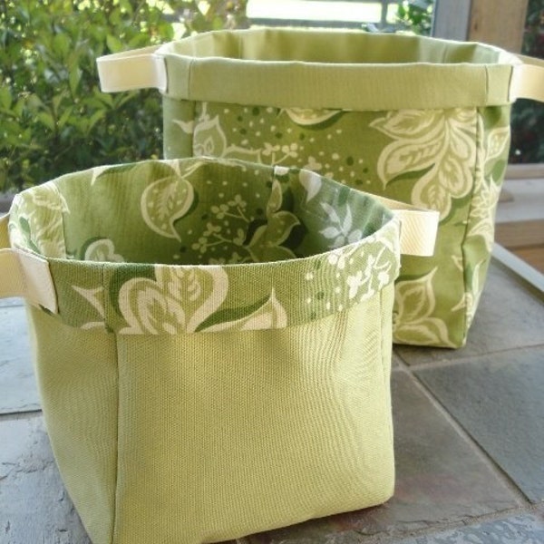 Fabric Container - Etsy