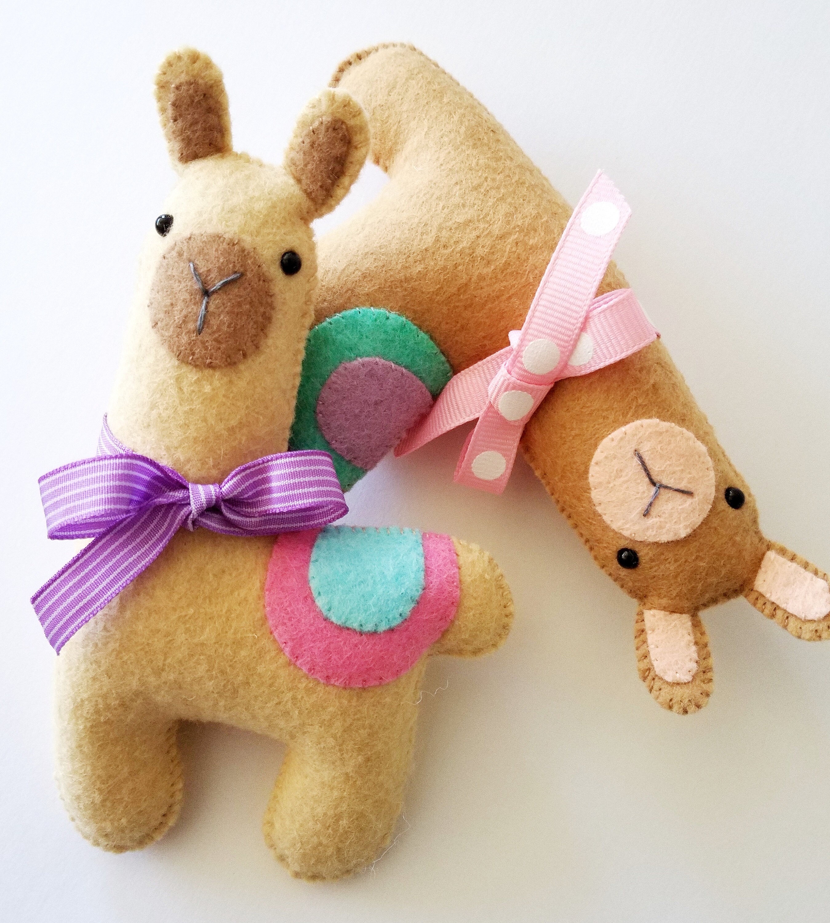 Felt Llama Softie Toy Sewing Pattern - Tutorial - PDF E PATTERN - Etsy