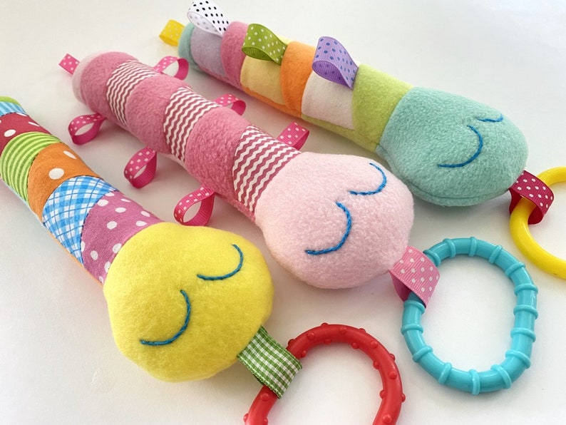 Snake Baby Toy Sewing Pattern PDF Soft Fleece Tutorial E Pattern for ...