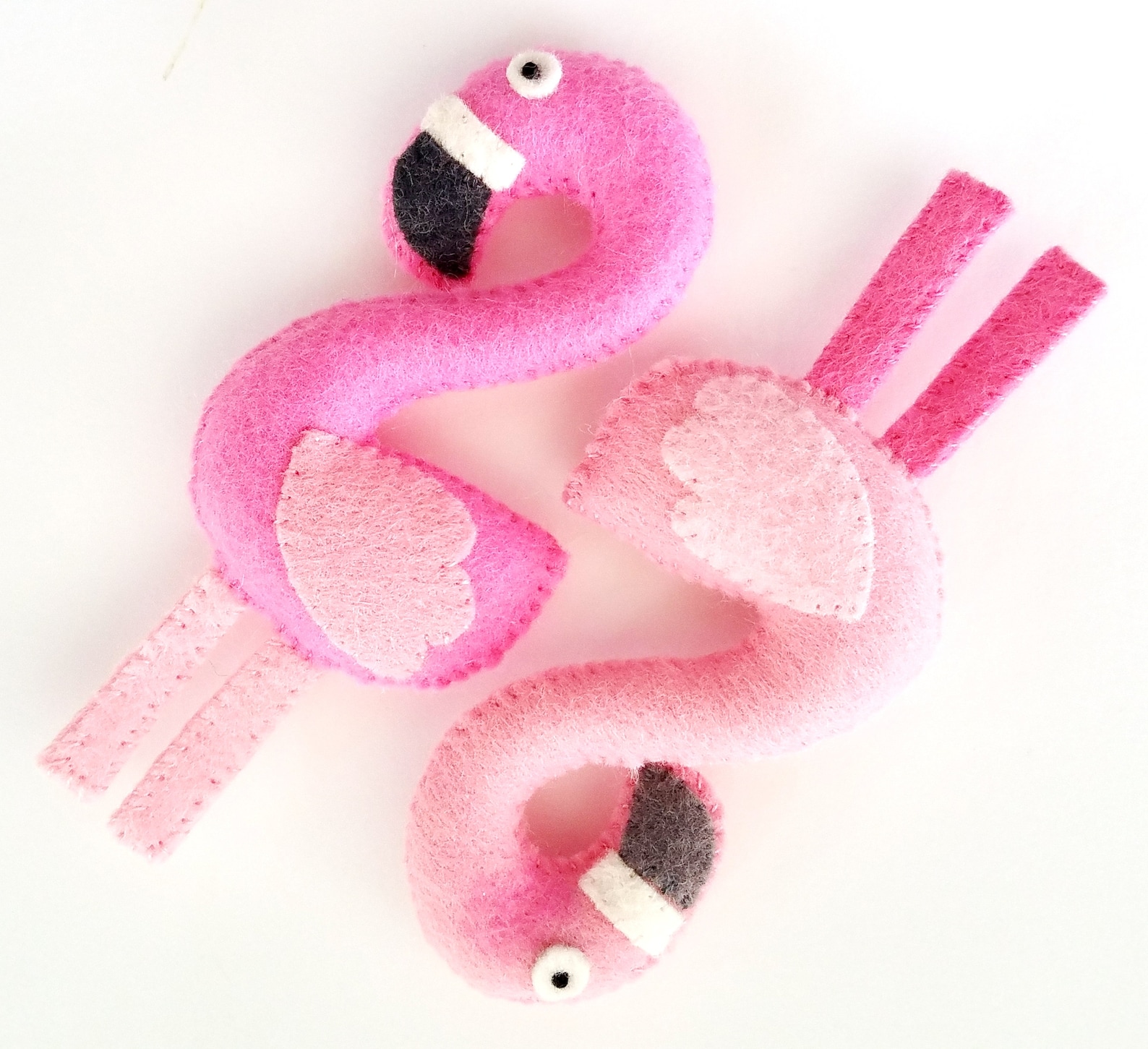 Felt Flamingo Toy Softie Sewing Pattern Tutorial PDF E PATTERN Florida ...