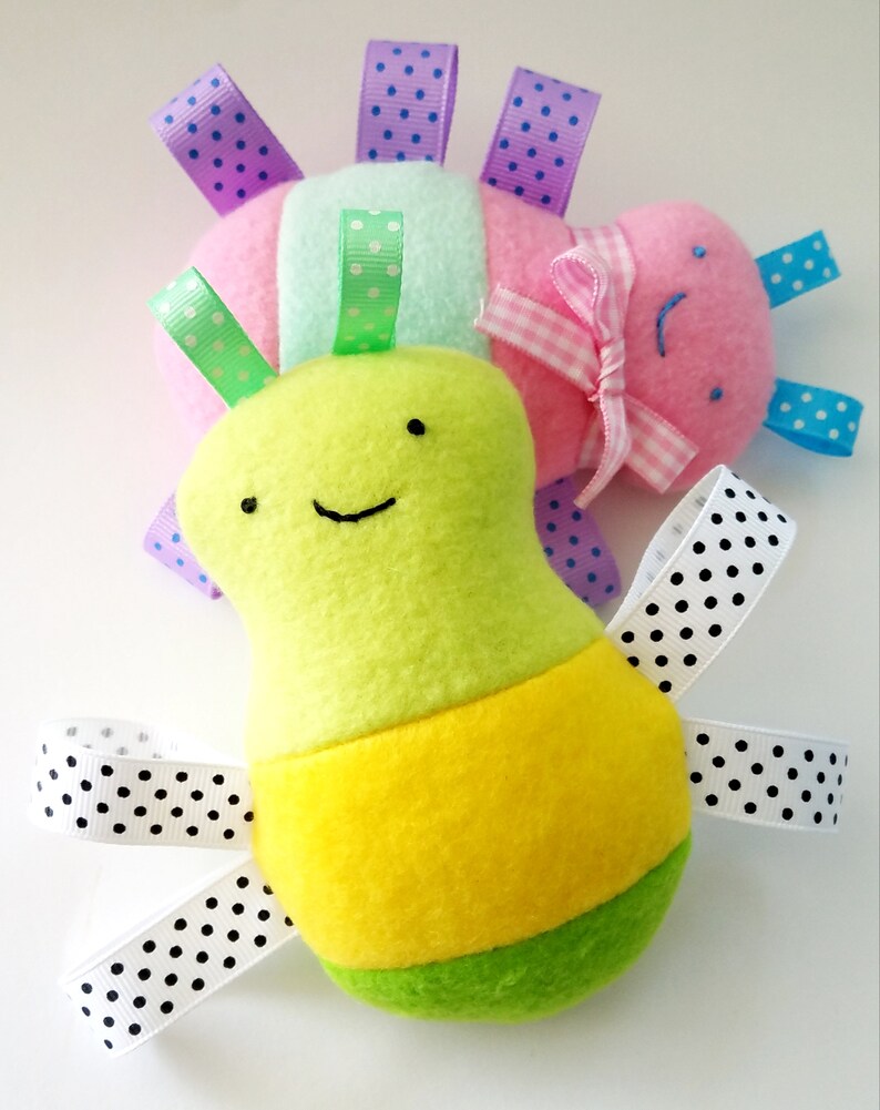 Bug Baby Softie Toy Sewing Pattern PDF ePATTERN fleece | Etsy