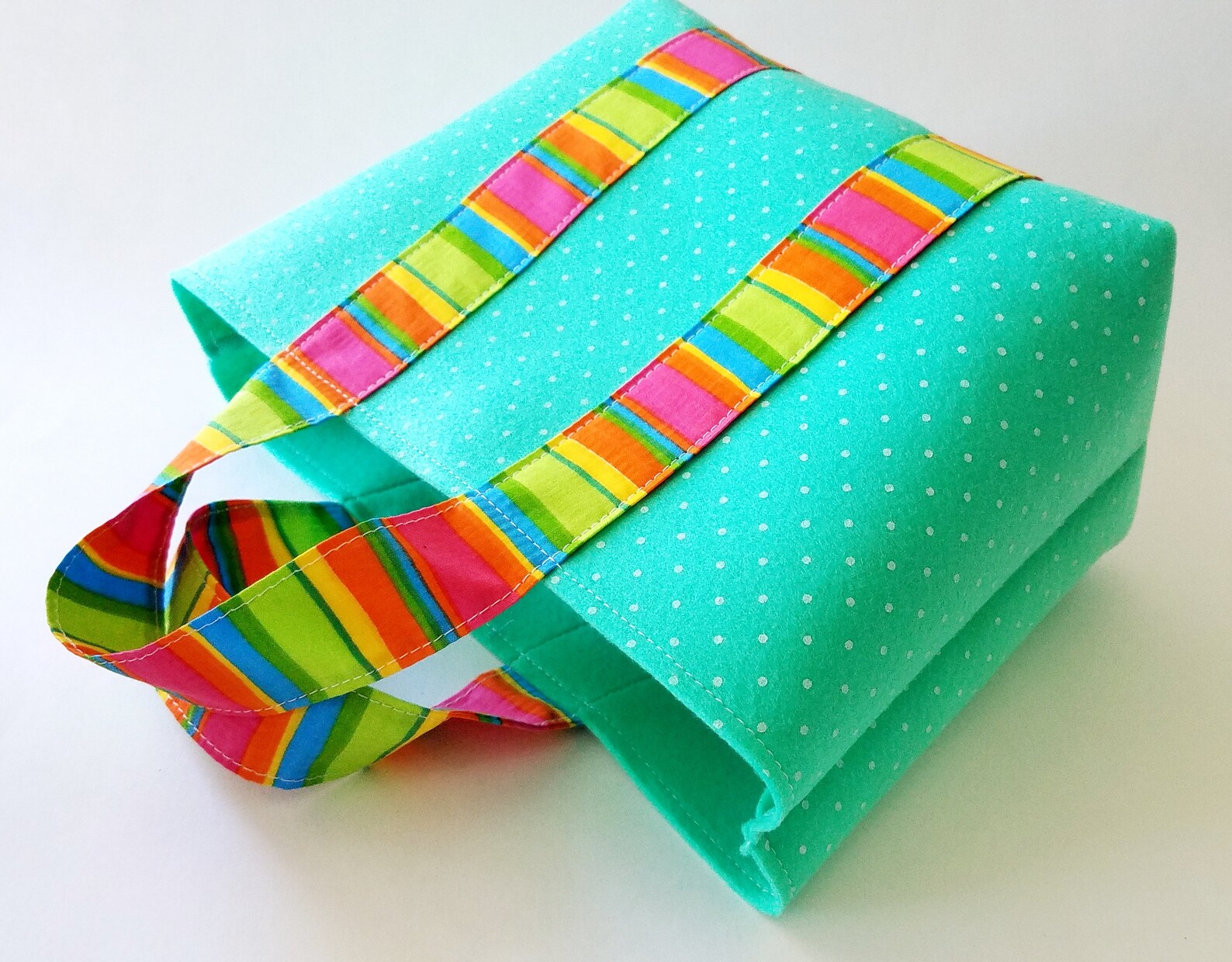 Felt Bag Sewing Pattern Pouch Bag Purse With Handles | Etsy