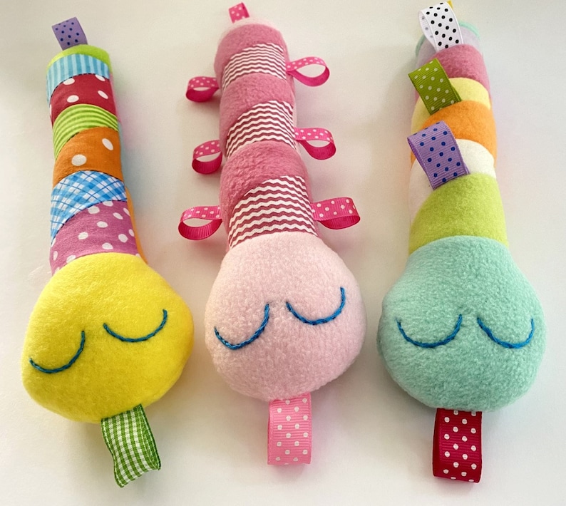 Snake Baby Toy Sewing Pattern PDF Soft Fleece Tutorial E Pattern for ...