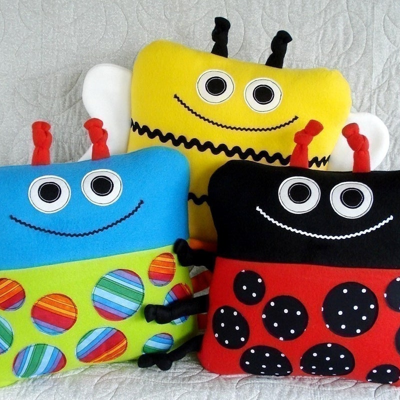 Bug Pillow - Etsy