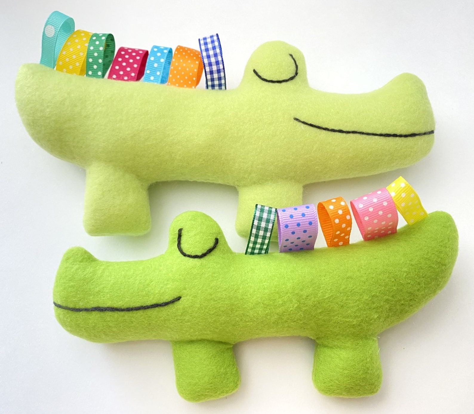 Gator Baby Softie Toy Sewing Pattern PDF Epattern Fleece - Etsy