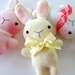 Felt Bunny Softie Sewing Pattern - Tutorial - PDF Epattern - Etsy