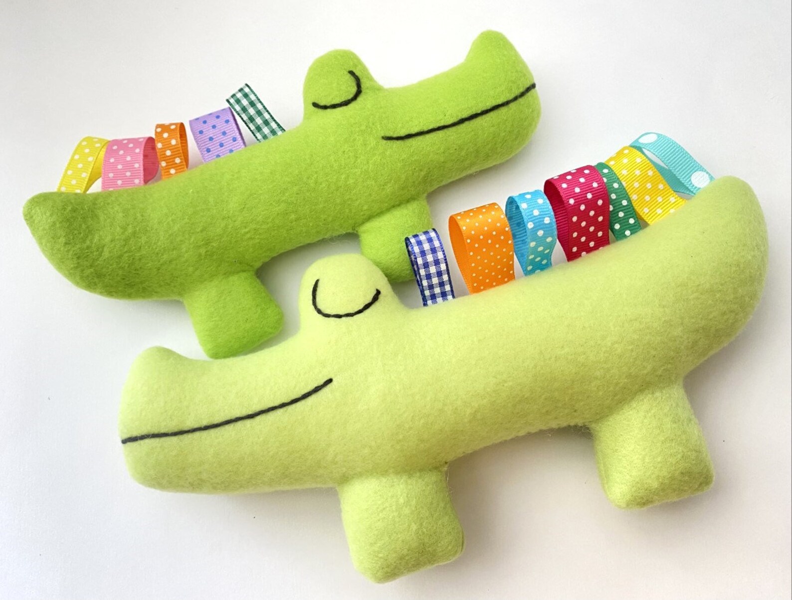 Gator Baby Softie Toy Sewing Pattern PDF Epattern Fleece - Etsy