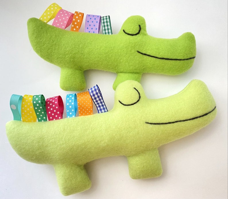 Gator Baby Softie Toy Sewing Pattern PDF Epattern Fleece - Etsy
